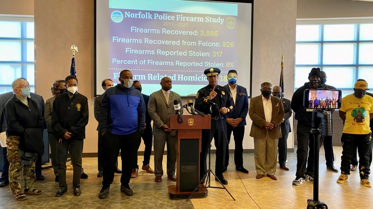 Joint Press Conference - Norfolk Police & ATF - Straw Purchasing and ...