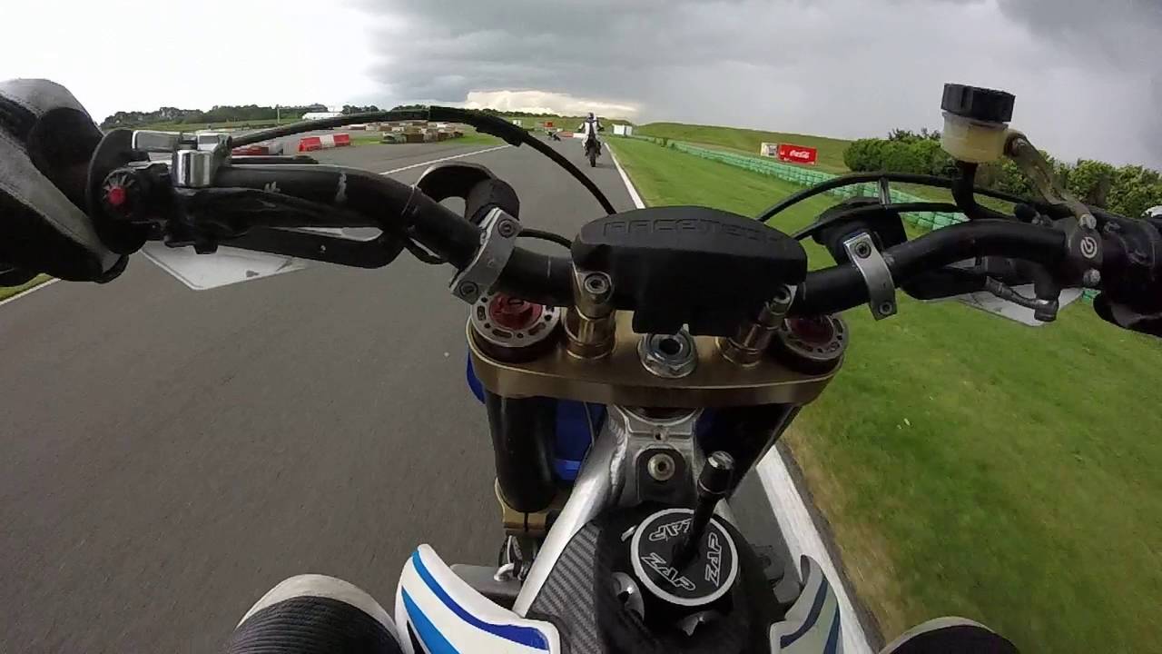 Supermoto training at TT junior track assen - YouTube