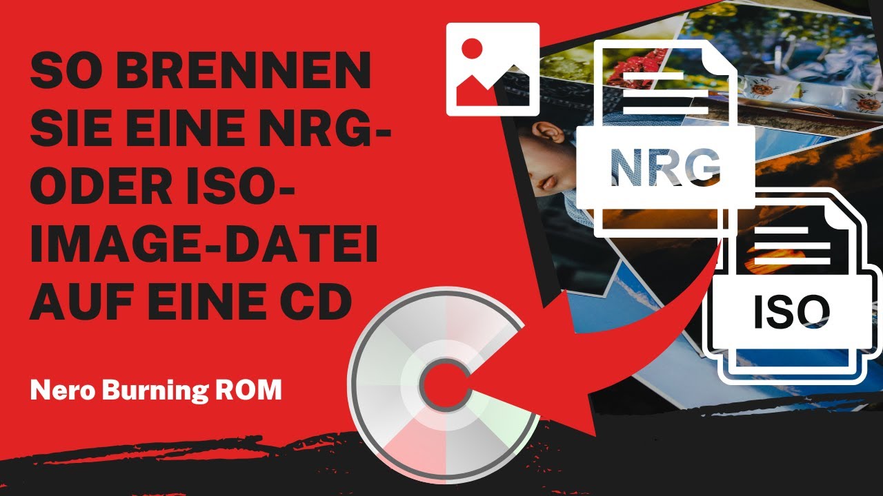 So brennen Sie eine CD-Image-Datei (*.iso oder *.nrg) auf eine Disc ...
