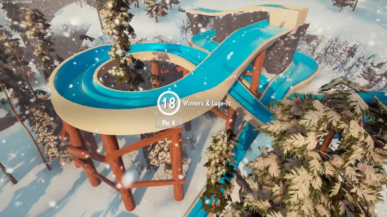 Tower Unite Mini Golf - Alpine Quick Playthrough - YouTube