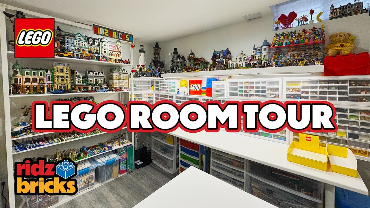 RidzBricks LEGO Room Tour - YouTube