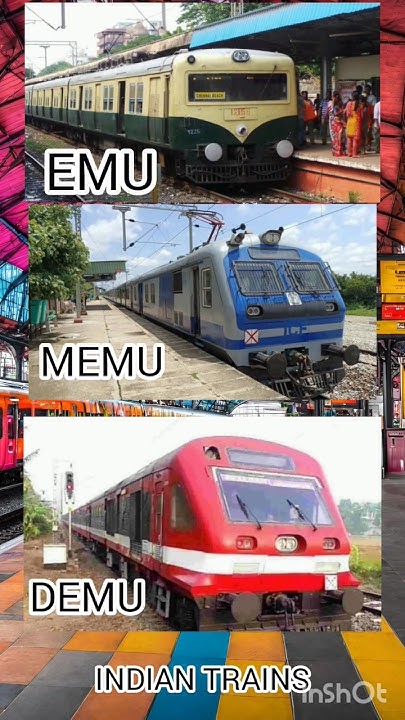 🚂🚆🚇Do you know what is EMU,MEMU,DEMU TRAINS ? - YouTube