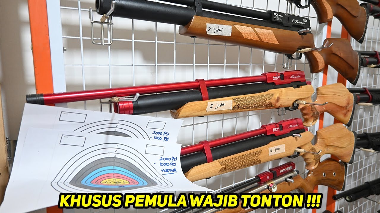 Senapan angin PCP FX CROWN dan PCP BENJAMIN MARAUDER ngacak di tekanan ...