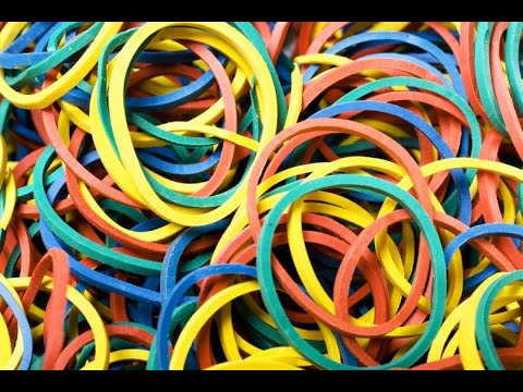 how its made: rubber bands - YouTube