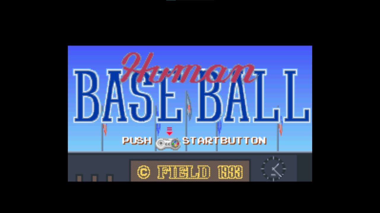 Human Baseball (ヒューマンベースボール) Japan 4k SNES - YouTube