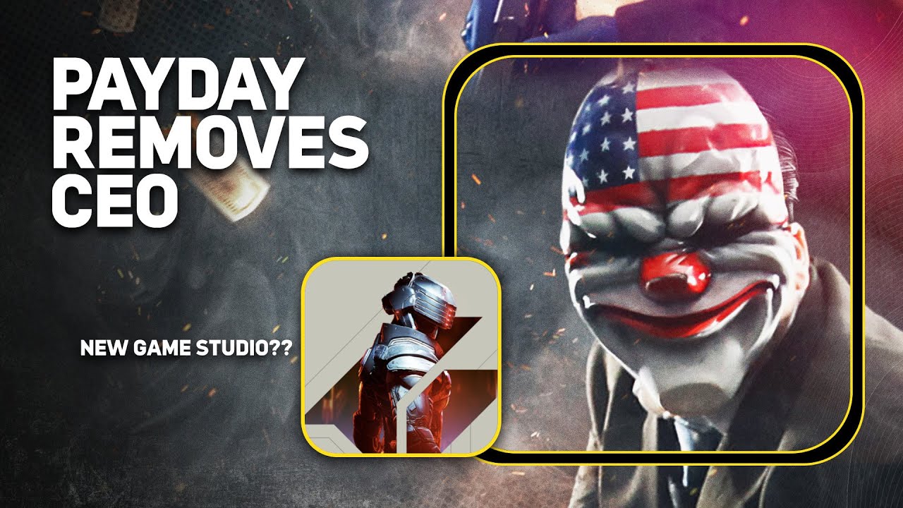 Payday CEO REMOVED, EXDevs form new Studio, GOG gets more games - YouTube