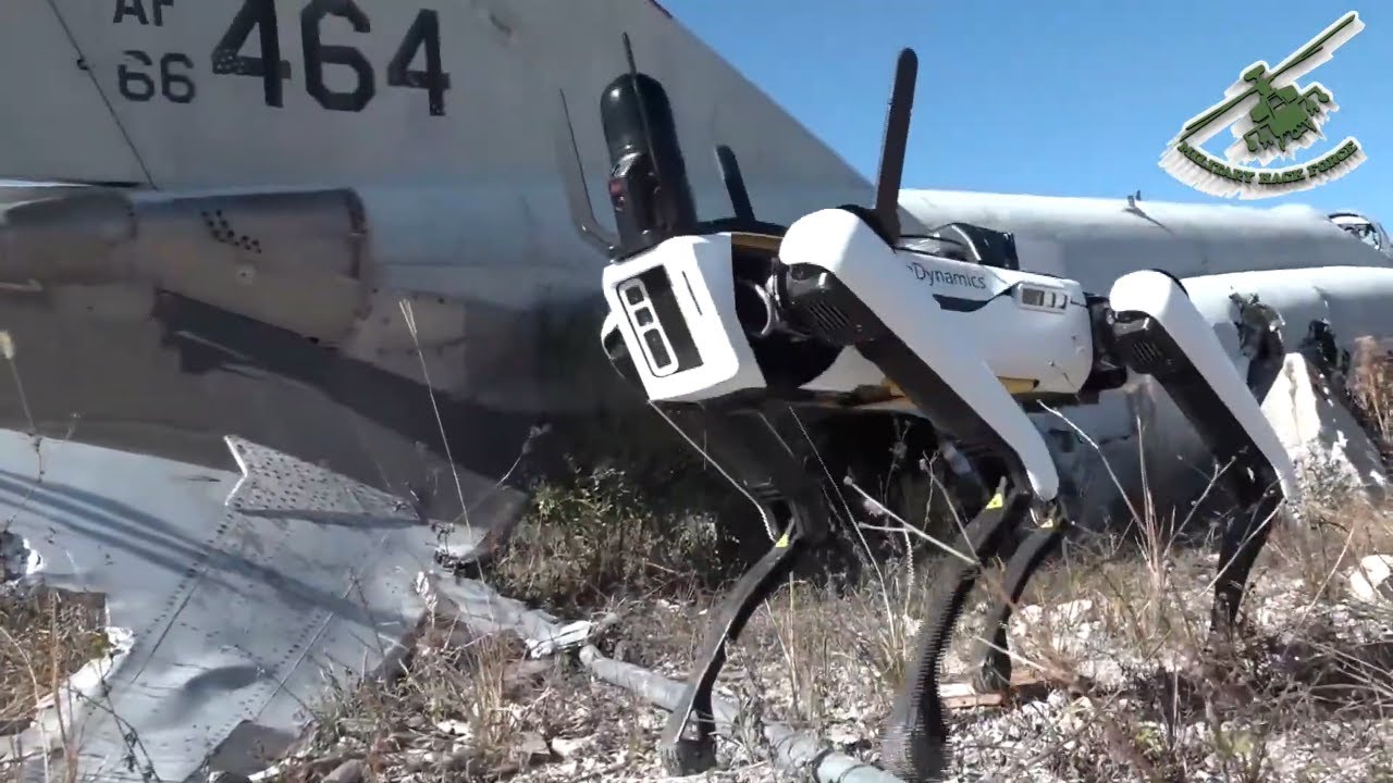 United States Air Force Shows New Robotic Technology that Saves Lives ...