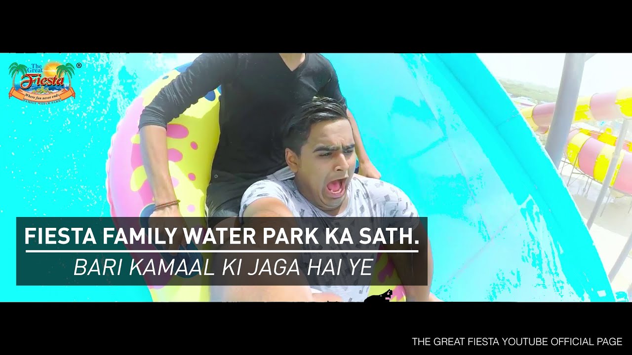 Fiesta Family Water Park Ka Sath. Bari Kamaal Ki Jaga hai Ye - YouTube