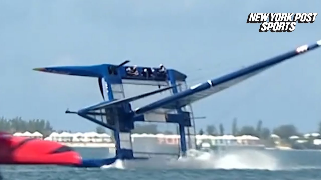 US Sailing Team Members Jump Overboard After Boat Capsizes During us-sailing-team-members-jump-overboard-after-boat-capsizes-during
