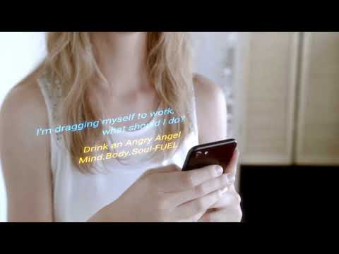 Angry Angel Mind Body Soul FUEL Woman Texting - YouTube