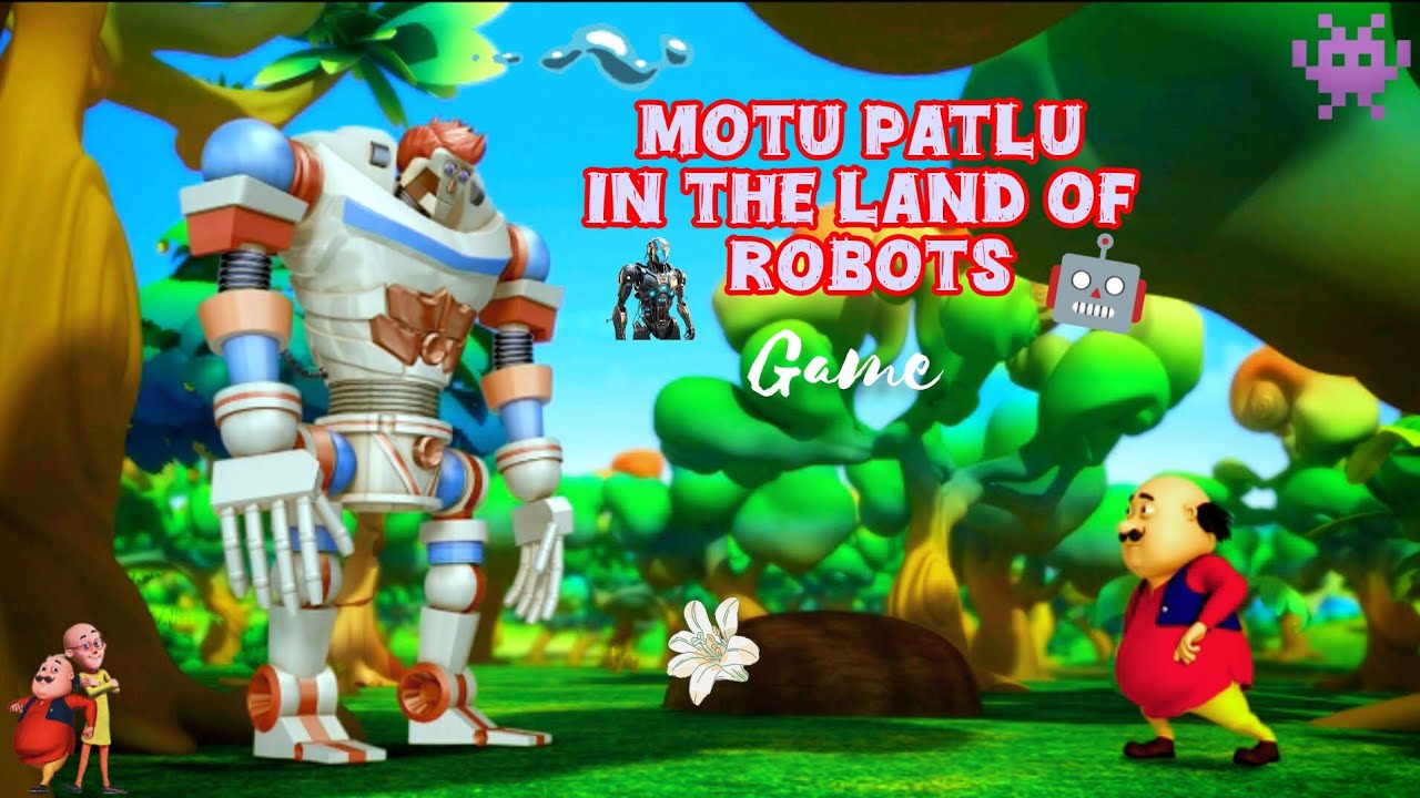 Motu the robot 🤖 | Motu patlu in metal world movie - YouTube