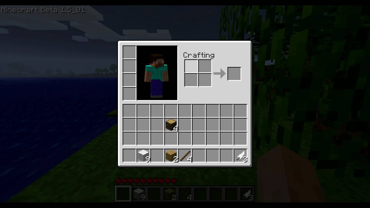 Minecraft Tutorial [German] =Crafting Table erstellen. - YouTube