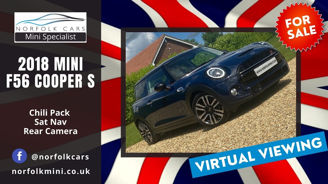 2018 Mini Cooper S Lapis Luxury Blue - YouTube