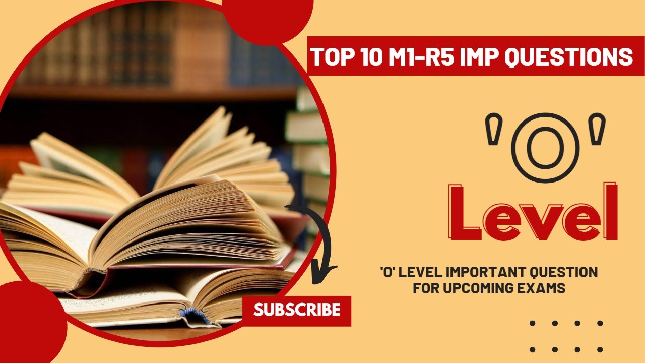 Top 10 O level Questions For upcoming Exams (Part 1) #olevel # ...