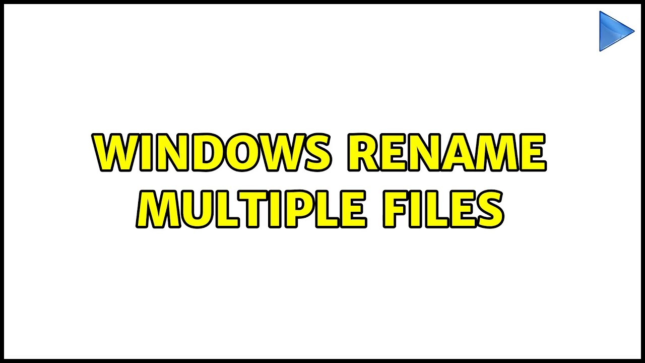 Windows Rename Multiple Files YouTube windows-rename-multiple-files-youtube