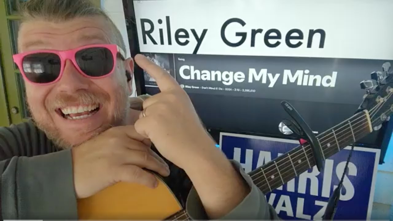 How To Play Change My Mind - Riley Green Guitar Tutorial (Beginner Lesson!) - YouTube