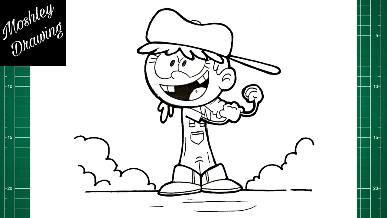 How to Draw Lana Loud - The Loud House - YouTube