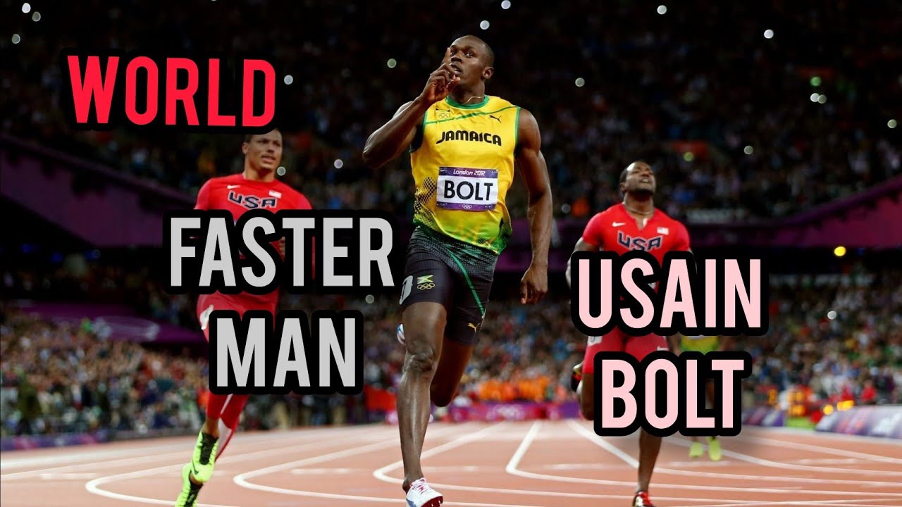 Usain Bolt world famous runner ️//100 mtr world record 9.58 second ...