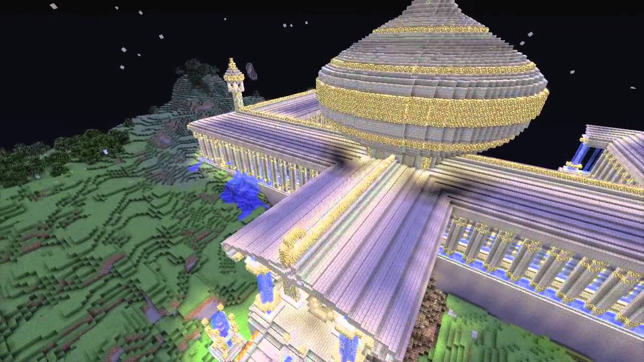 Minecraft - Water Palace - Epic Build - YouTube