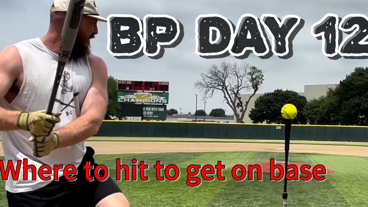 BP Day 12 -Best way to get on base - YouTube