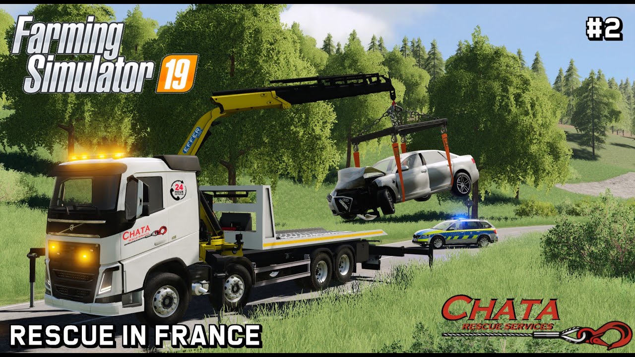 Buying VOLVO truck and rescuing crashed car | Rescue in France ...