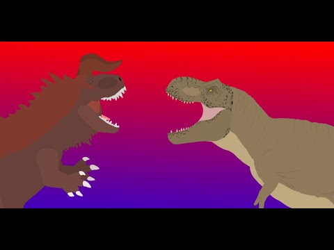T REX VS HYPO CARNO PIVOT/ANIMAÇÃO/ARENA DE DEUSES - YouTube