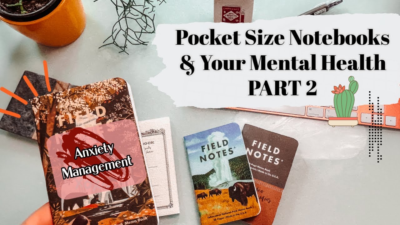 Pocket size notebook + Mental Health | Notebook Chronicles Part 2 - YouTube