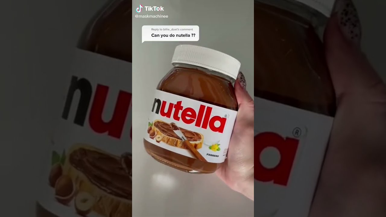 DIY nutella skin care mask... 🍫🍫🍫 - YouTube