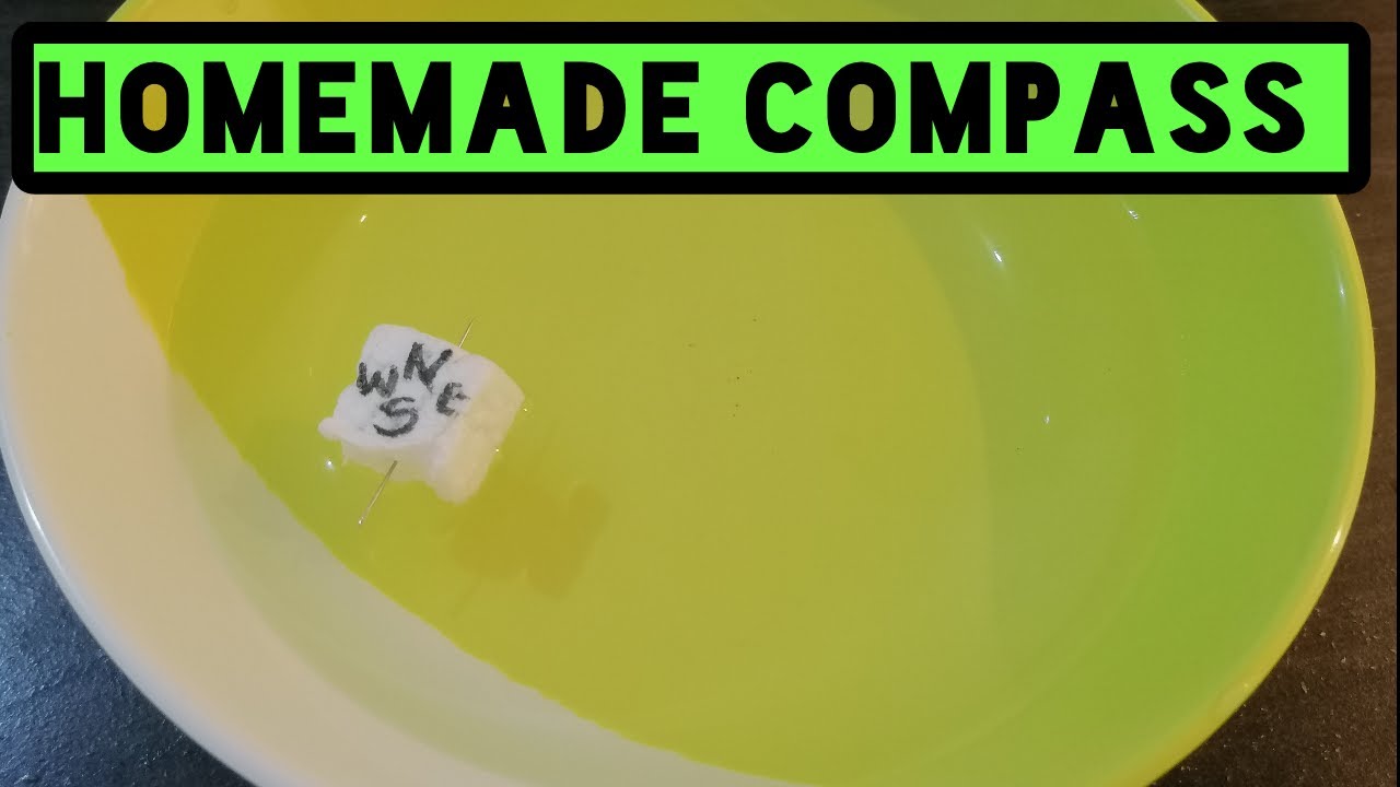 Easy Science Experiments at home|Homemade Compass at home |Physics ...