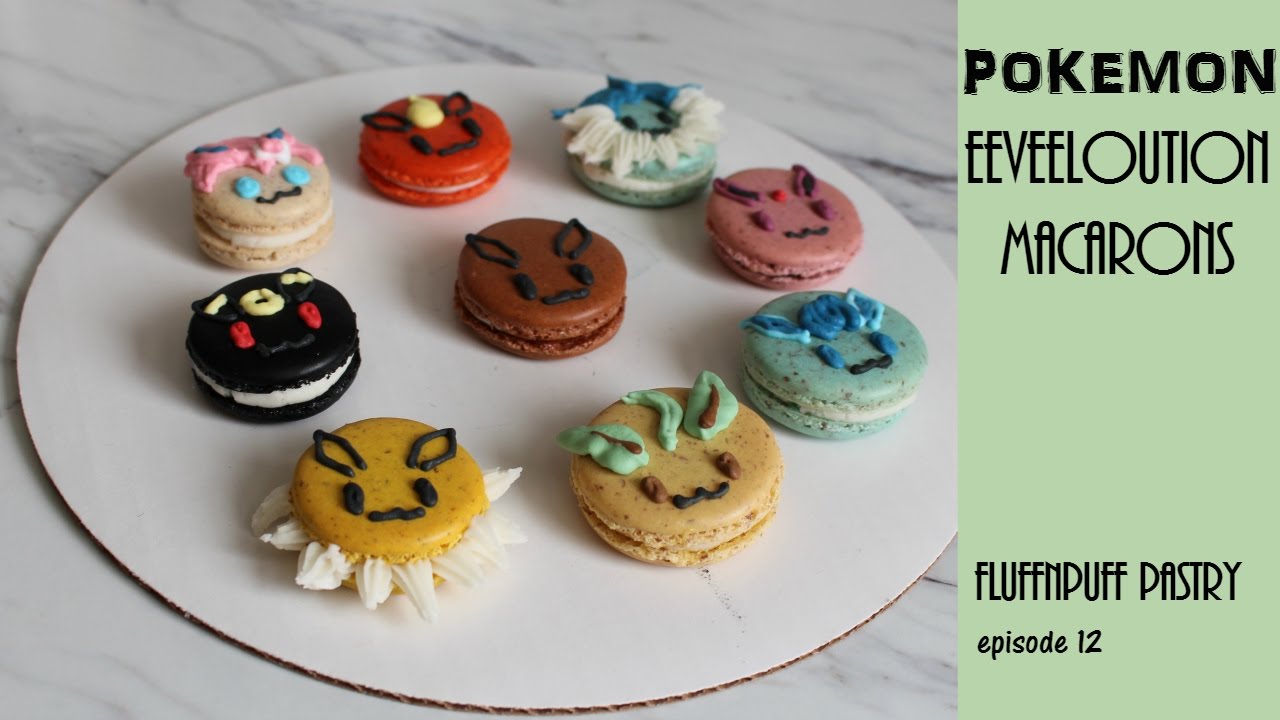 Eeveeloution Macarons DIY |Pokemon Sun & Moon| - Fluffnpuff Pastry ...
