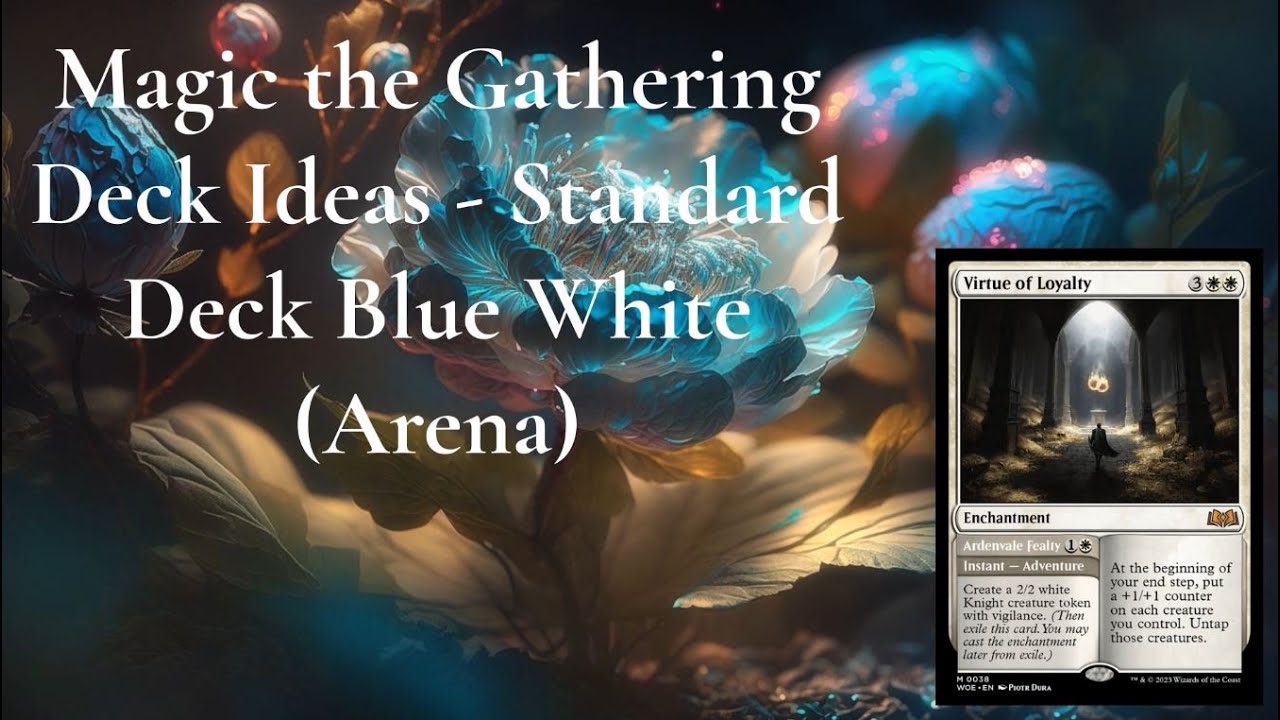 Magic the Gathering Deck Ideas - Standard Deck - Blue White (ARENA ...