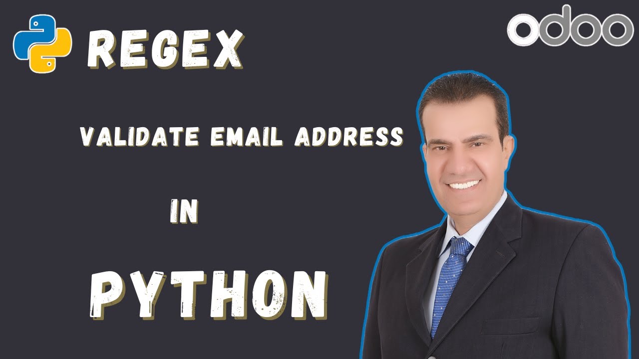 Regular Expression Validate Email Address In Python - YouTube