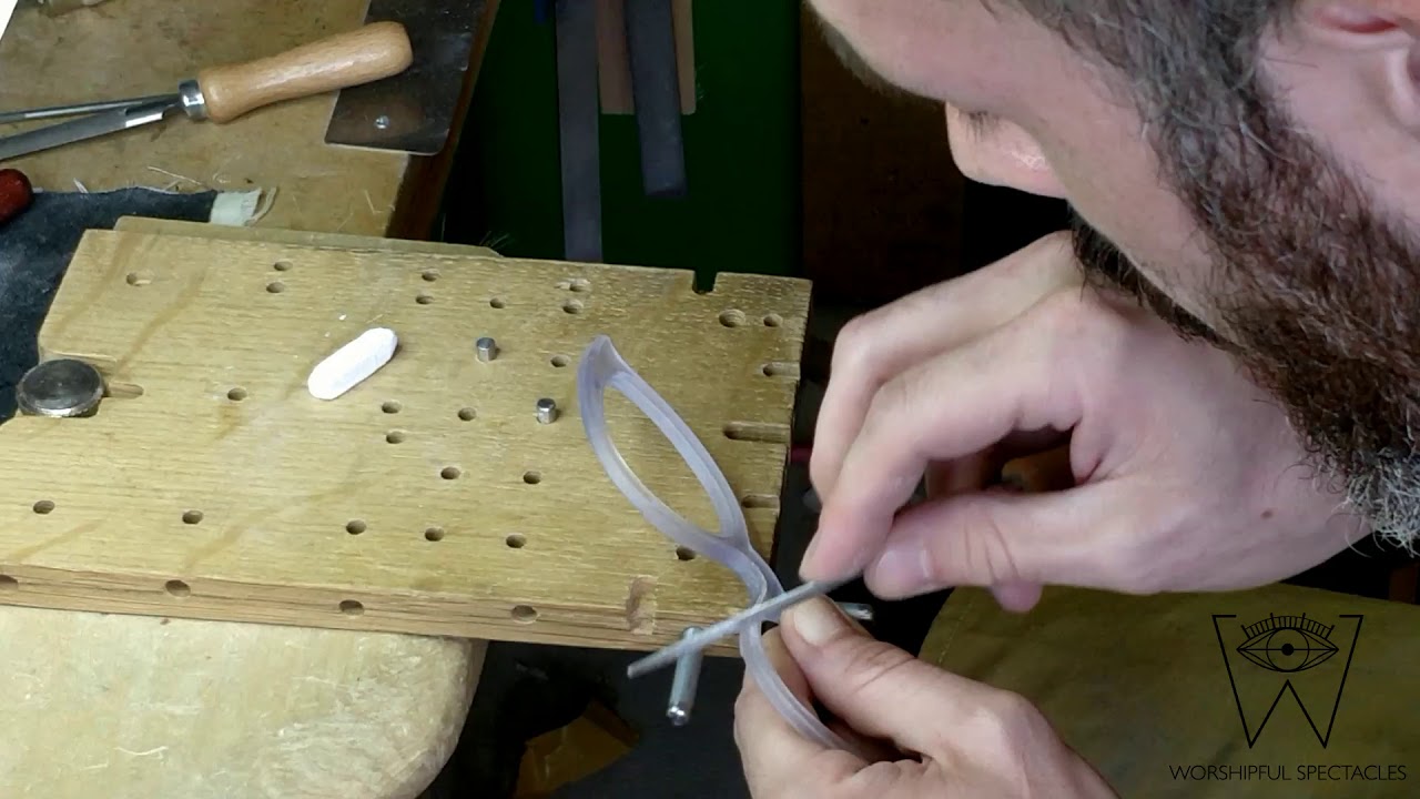 Making Spectacles Entirely by Hand - Worshipful Spectacles Bespoke ...