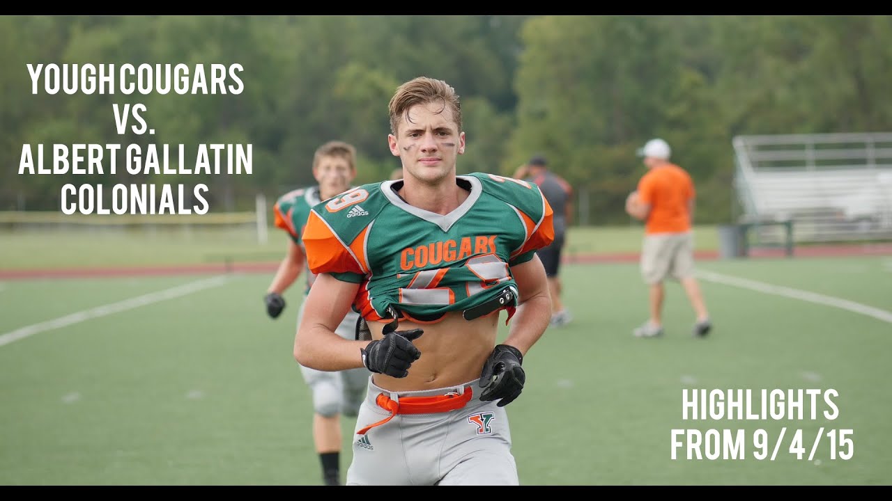 Yough Cougars vs. AG. Colonials - 9/4/15 Highlights - YouTube