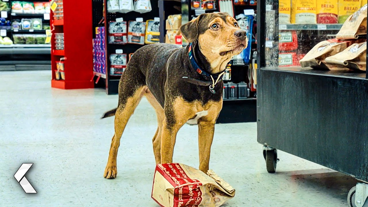 Stealing Chicken From The Grocery Store - A Dog's Way Home - YouTube