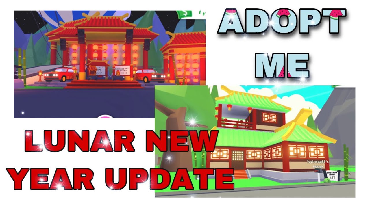 LUNAR NEW YEAR UPDATE (ROBLOX ADOPT ME) - YouTube