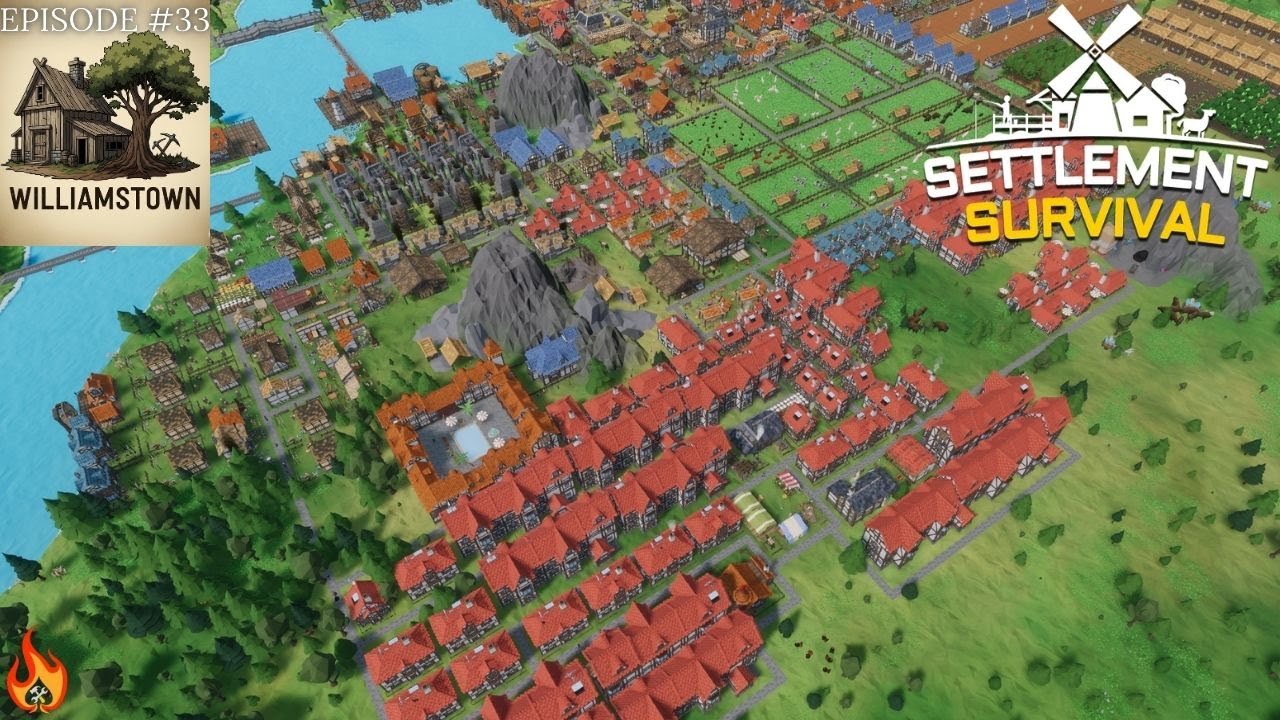 Settlement Survival: The PERFECT City Layout! (Aesthetic & Efficient ...