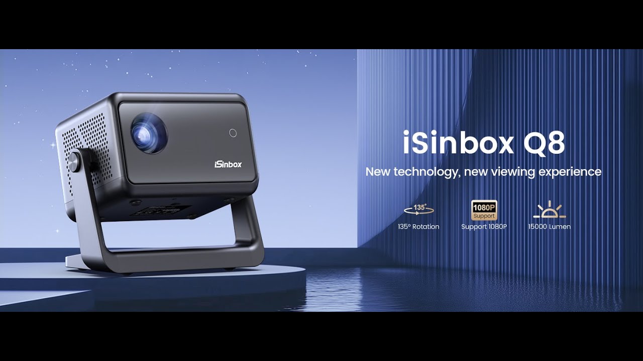 iSinbox Q8 Portable Projector ️What's features highlight? - YouTube