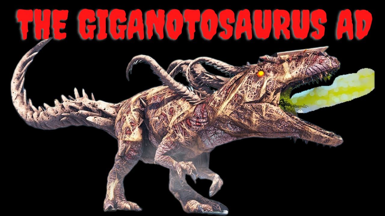 The Giganotosaurus Ad - YouTube