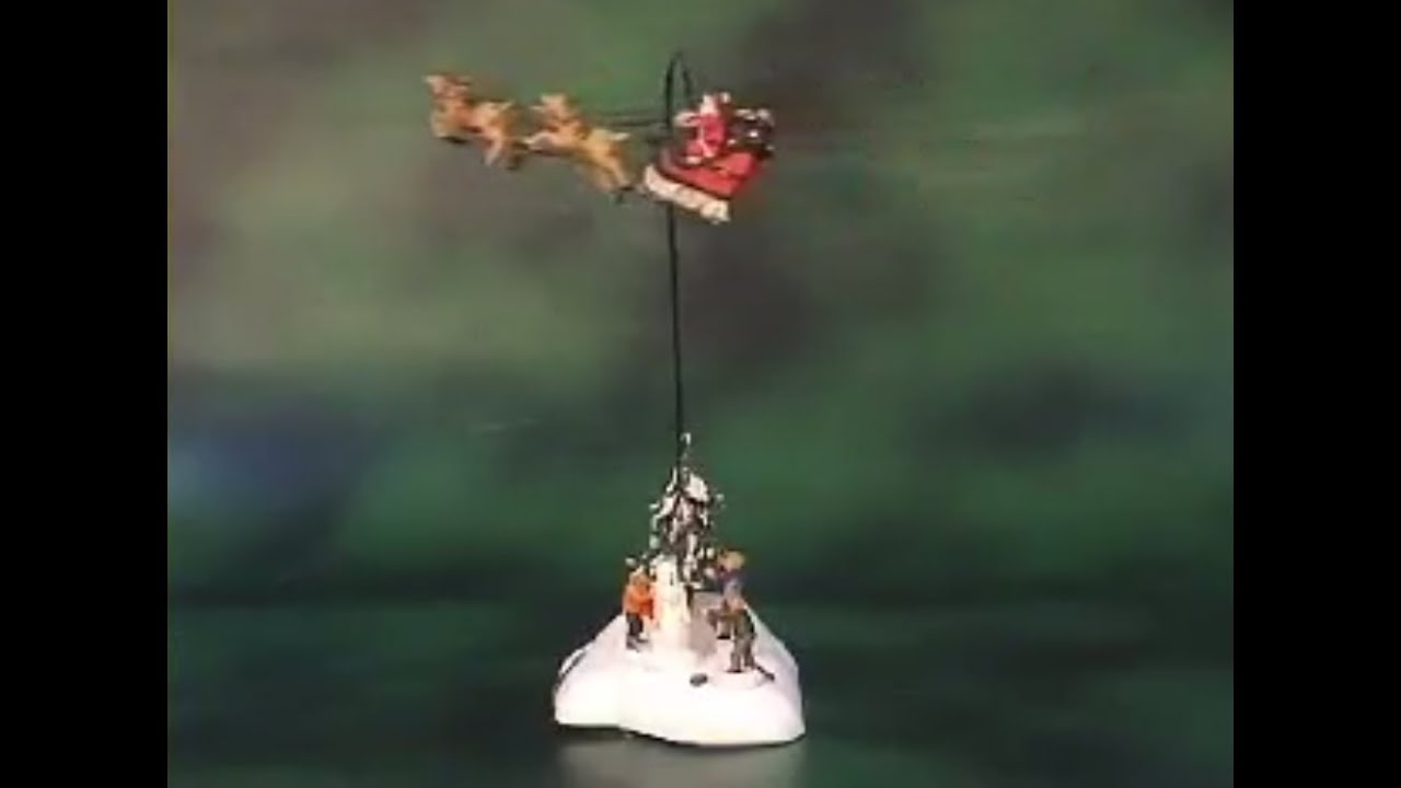 Lemax Santa Claus Is Coming To Town - 54353 - YouTube