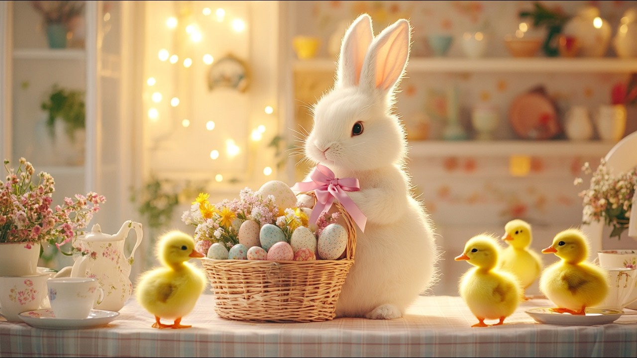 Calm Relaxing Jazz & Easter Ambience – Work, Study, Relax, or Enjoy a ...