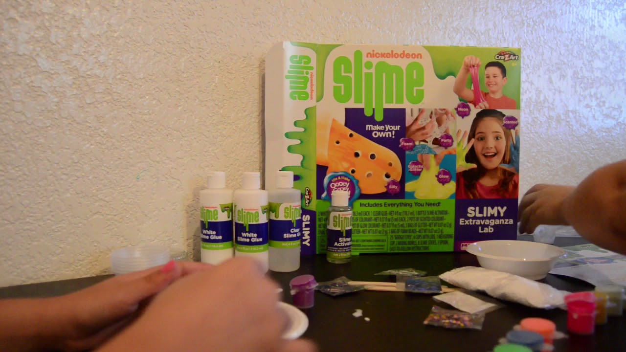 Nickelodeon Slime Part 1 - YouTube