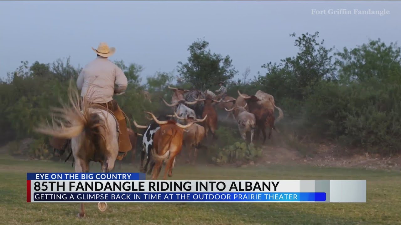 Fort Griffin Fandangle celebrating 85th anniversary - YouTube