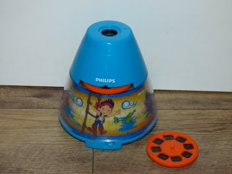 Philips Disney Jake Children's Night Light and Projector - YouTube