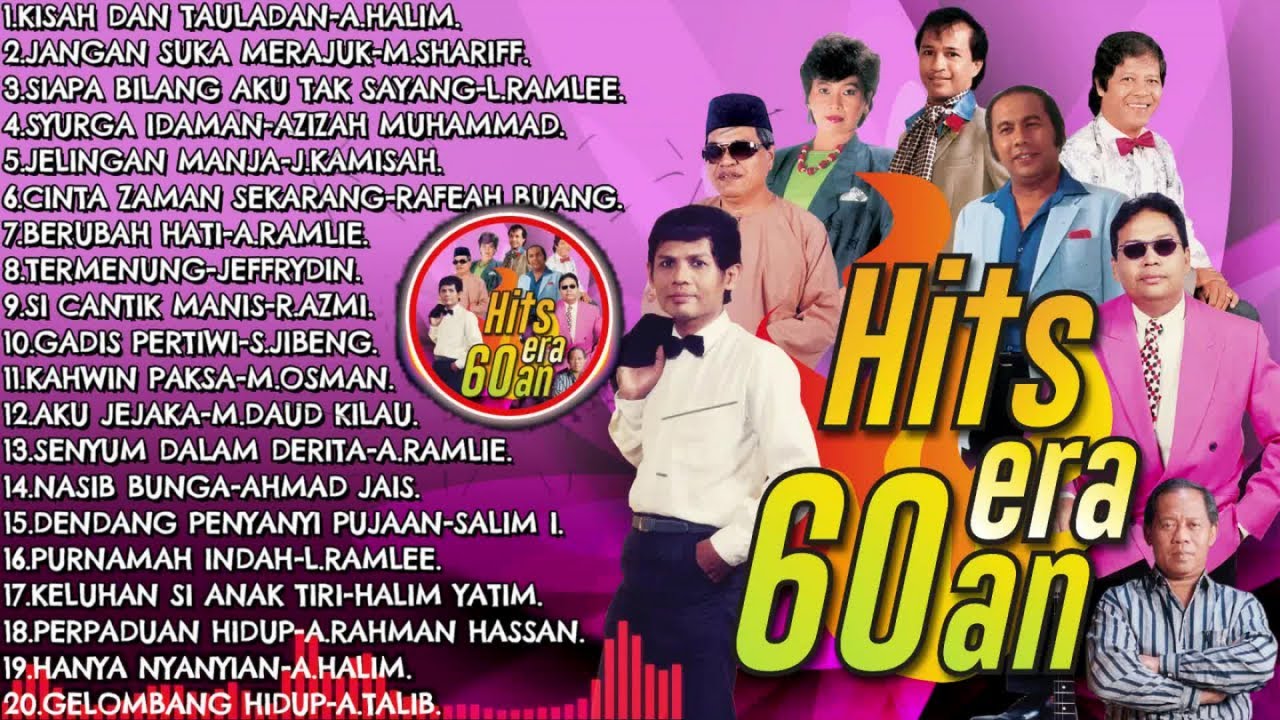 HITS ERA 60AN 20 LAGU LAGU KENANGAN SEPANJANG 60AN 2 - YouTube