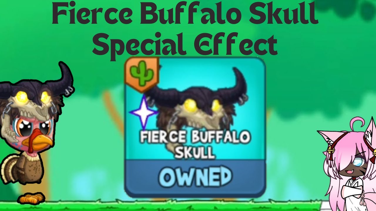 Fun Run 3-Fierce Buffalo Skull Special Effect - YouTube