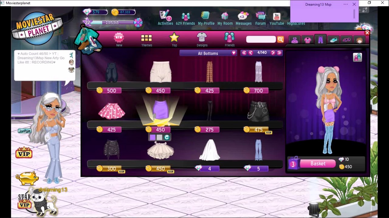 MSP UPDATE / Makeover on myself ♥ - YouTube