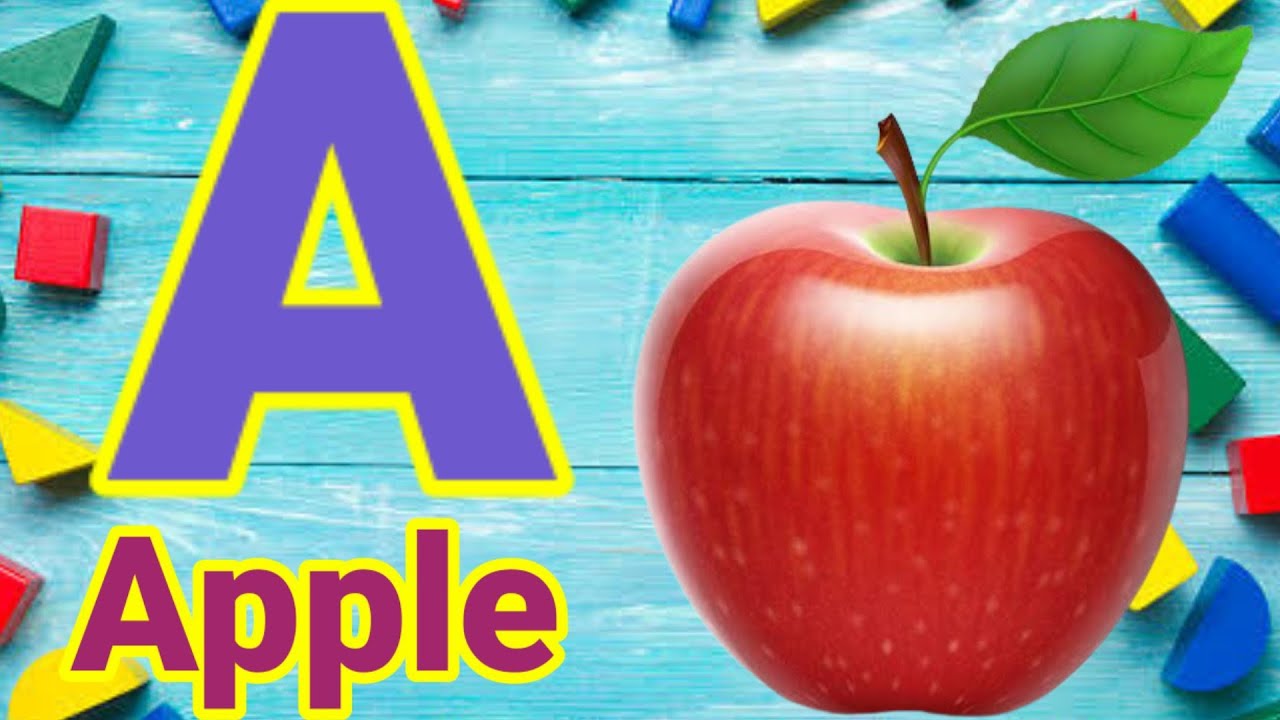 A for Apple,B for Ball, Alphabets, छोटे बच्चों की पढ़ाई,kids class,# ...