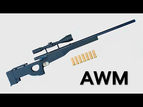 World_Famous_AWM_with_Scope | Mohit Mahura | How do you make this sniper rifle #awm #sniper_rifle
