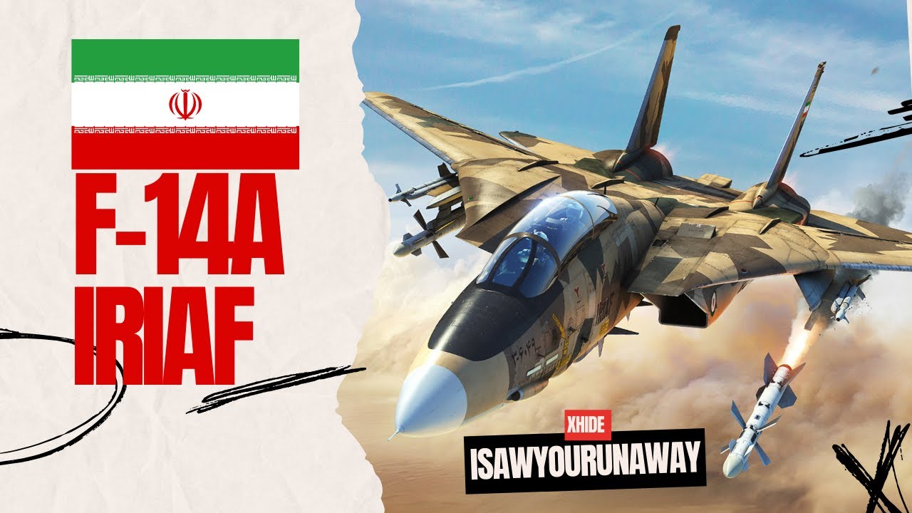 F-14A IRIAF - встречаем новинку(???) в #warthunder - YouTube
